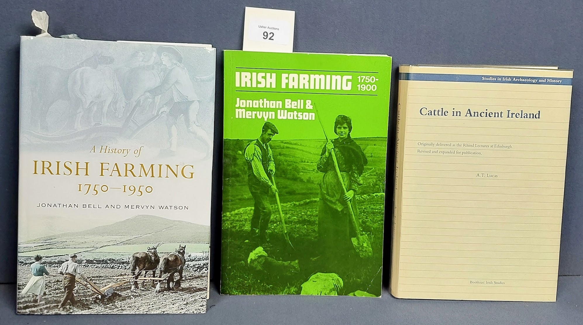 3 Irish Farming Interest - Cattle in Ancient Ireland by AT Lucas, A ...