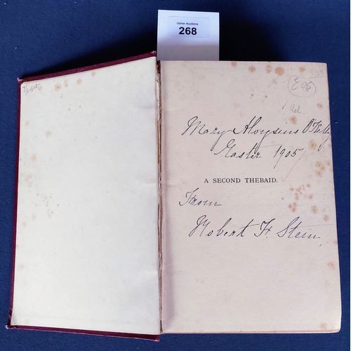 Rev JP Rushe ODC - A Second Thebaid, H/B, Index, Folding Map 1905