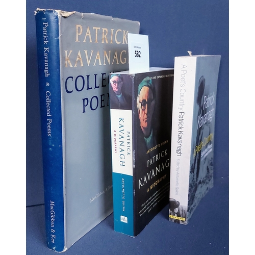 3 Patrick Kavanagh Volumes inc Collected Poems 1964