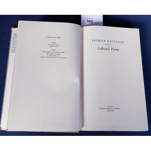 3 Patrick Kavanagh Volumes inc Collected Poems 1964