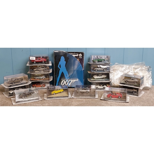 James Bond Model Car Collection plus Magazines