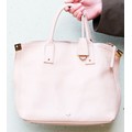 Mulberry 'Alice' Neutral Leather Tote Handbag