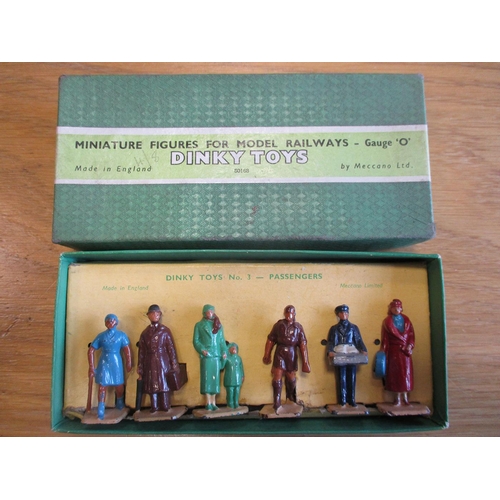 Mixed collection with Dinky No 3 Passengers Set in No 1 Station Staff ...