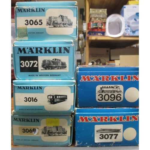 Marklin. Collection of locomotives generally excellent in good plus to ...