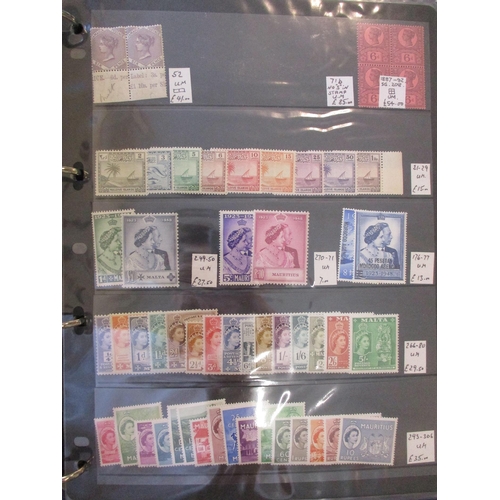 BC UM (unless stated) range in binder featuring nicer items and sets ...