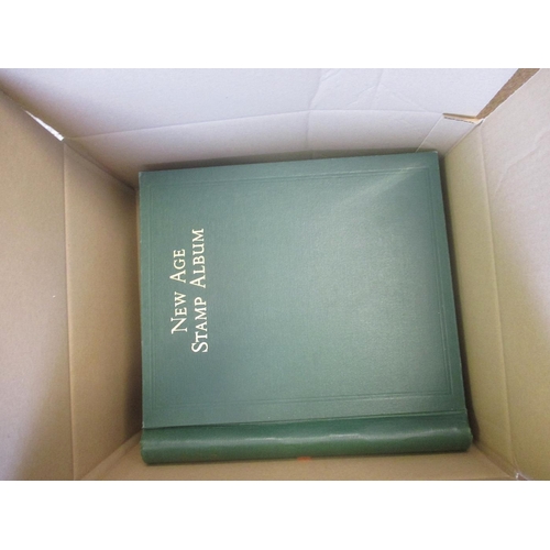 BC A to Z 1953 to 1970 F/U coln in three SG New Age stamp albums, Many ...