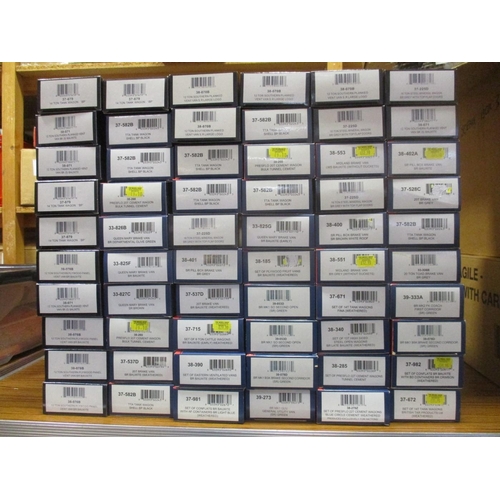 Bachmann. Collection of OO gauge coaches and wagons, generally mint in ...