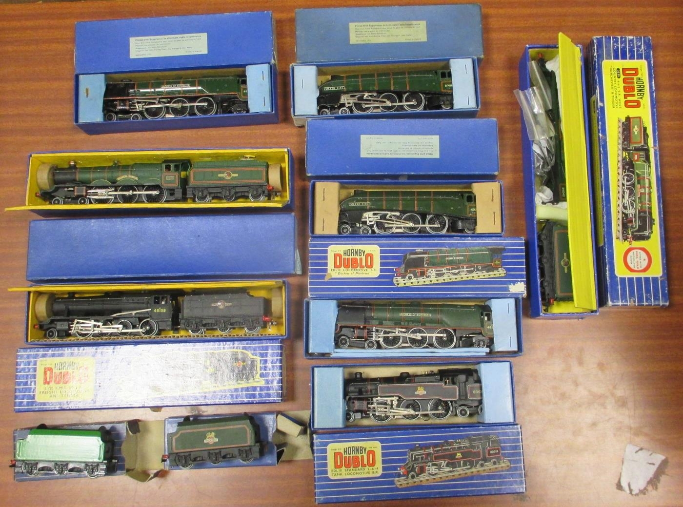 Hornby Dublo. Collection of locomotives generally good to good plus in ...
