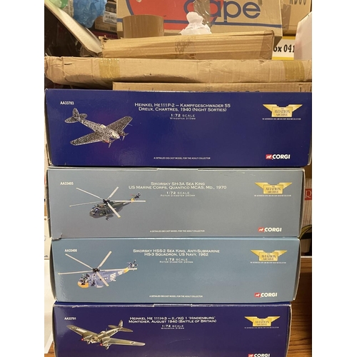 Corgi AA. Collection with 1/72 including Henkel No AA33701, No AA33703 ...