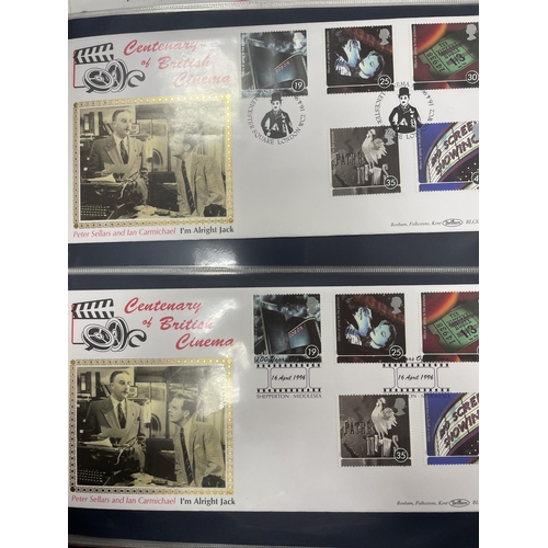 A GB and BC coln of mainly Benhams covers in 7 Benhams albums ranging ...