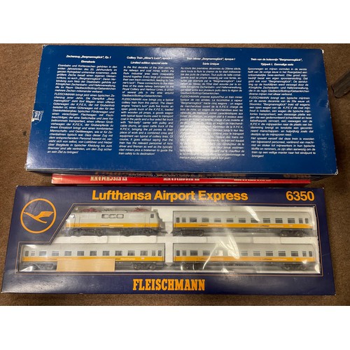 Fleischmann. Range of HO sets mint in very good to excellent boxes with ...