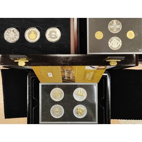 Range of sets from Westminster boxed with certificates with Coins of ...