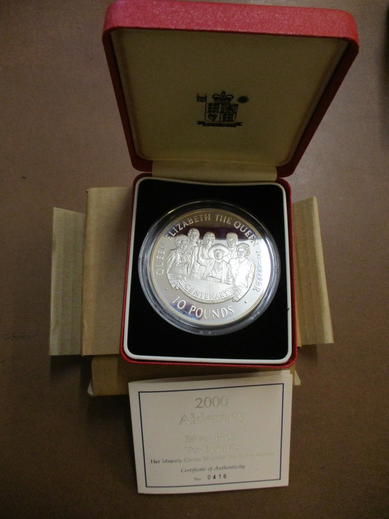 World range of boxed silver 5oz proofs FDC with Turk and Caicos 1997 ...