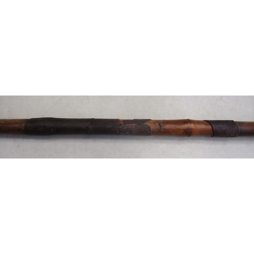 1868 Pattern 12th Lancers cavalry lance, bamboo shaft, 3 bladed lance ...