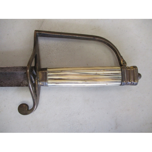 1786 Pattern Infantry Officer's sword (spadroon), plain knucklebow ...