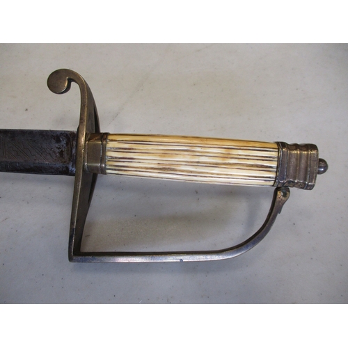 1786 Pattern Infantry Officer's sword (spadroon), plain knucklebow ...