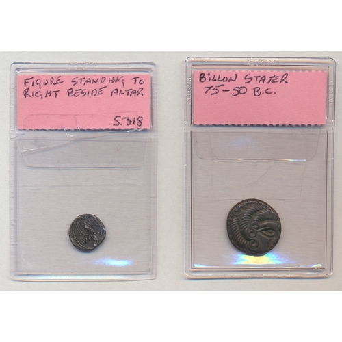 Celtic. 75-50 BC Armorican Billion Stater about extremely fine and ...