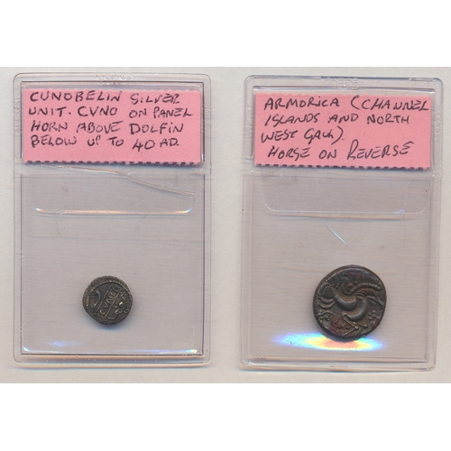 Celtic. 75-50 BC Armorican Billion Stater about extremely fine and ...