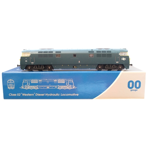 Dapol. OO gauge 4D-003-020 Class 52 Western Trooper Co-Co D1033 BR blue ...