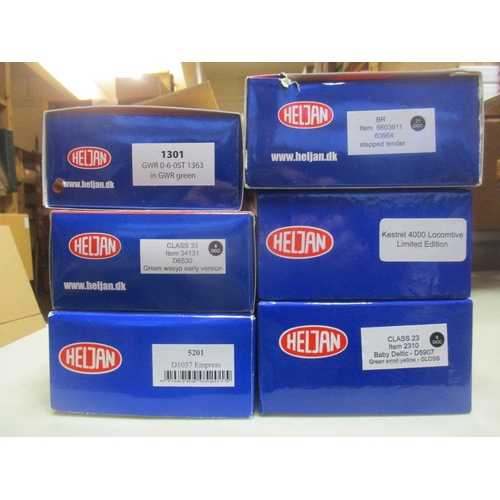 Heljan. Range of OO gauge locomotives, generally near mint to mint in ...