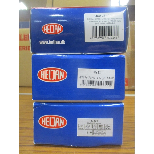 Heljan. Range of OO gauge locomotives, generally mint in excellent to ...