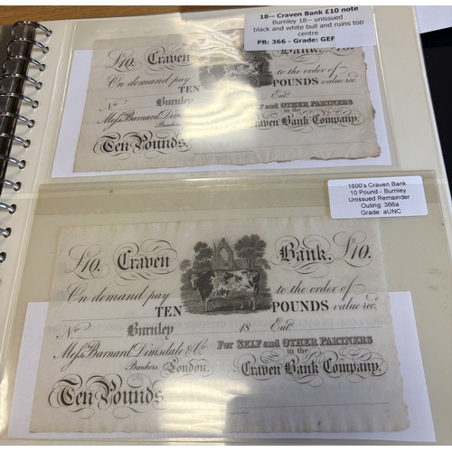 Collection of worldwide banknotes in one Lindner album, generally very ...