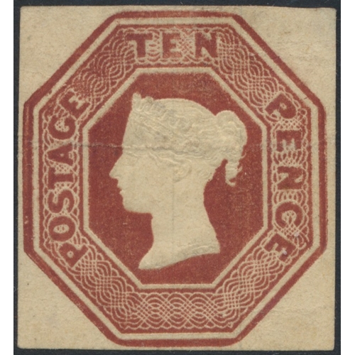 QV M/U coln in a Kabe binder, incl 1840 1d blacks U (x11, varied ...