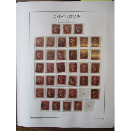 QV M/U coln in a Kabe binder, incl 1840 1d blacks U (x11, varied ...