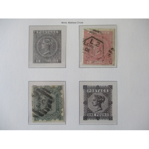 QV M/U coln in a Kabe binder, incl 1840 1d blacks U (x11, varied ...