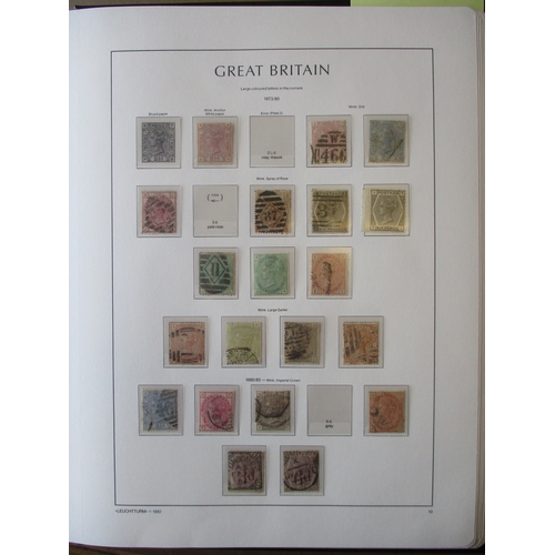 QV M/U coln in a Kabe binder, incl 1840 1d blacks U (x11, varied ...