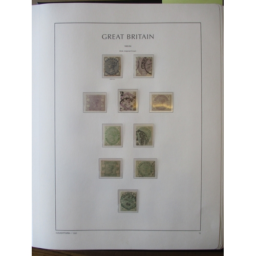 QV M/U coln in a Kabe binder, incl 1840 1d blacks U (x11, varied ...