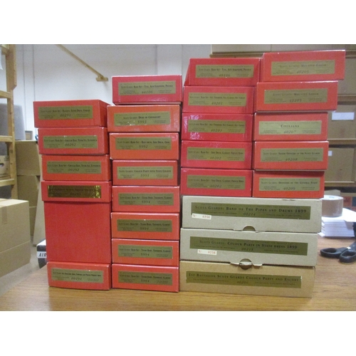 Britains. Range of Queen Victoria presenting Scots Guards with the ...