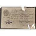 Collection of English banknotes generally very fine to extremely fine ...
