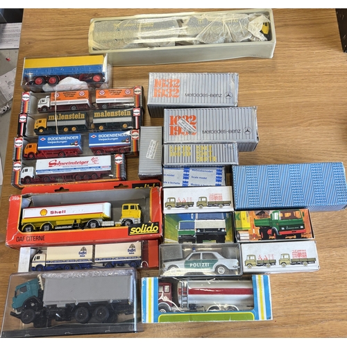 Collection of boxed model vehicles, generally excellent in excellent ...