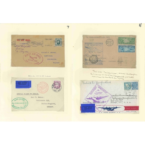 Ireland. Postal History. Airmails coln in a single album, incl 1911 ...