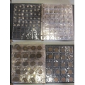 Largely KGV-KGVI collection of halfcrowns, florins, shillings, sixpence ...