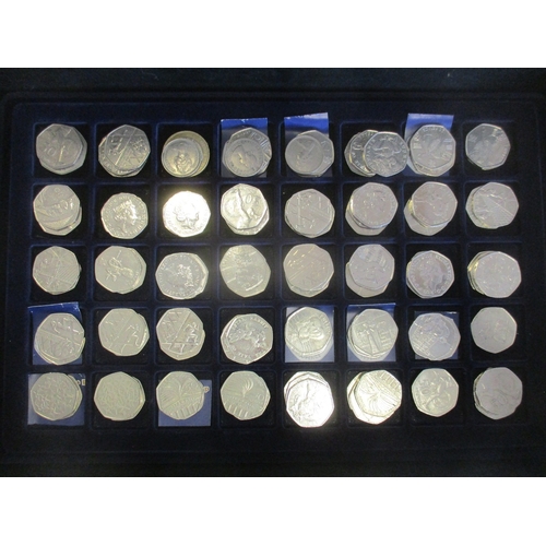 Large collection of £2s, £1s, 50ps etc from circulation in Lighthouse ...