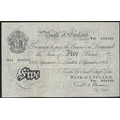 P.S. Beale 1951 (03 Sep) £5 V61 052520 fine. (Duggleby B270) (N)