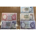 Collection of Scottish and Northern Irish notes in plastic sleeves ...