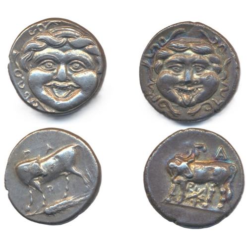 Ancient Greece. Mysia. Parion. c350-300 BCE hemidrachm, IIA/PI above ...