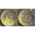 Investment Gold Lot - Documents Required. 1878 half sovereign very fine ...