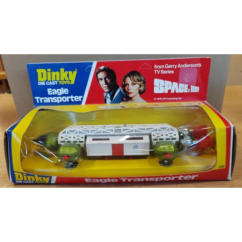 Dinky. Space:1999 Eagle Transporter No.359, mint with tear to outer ...