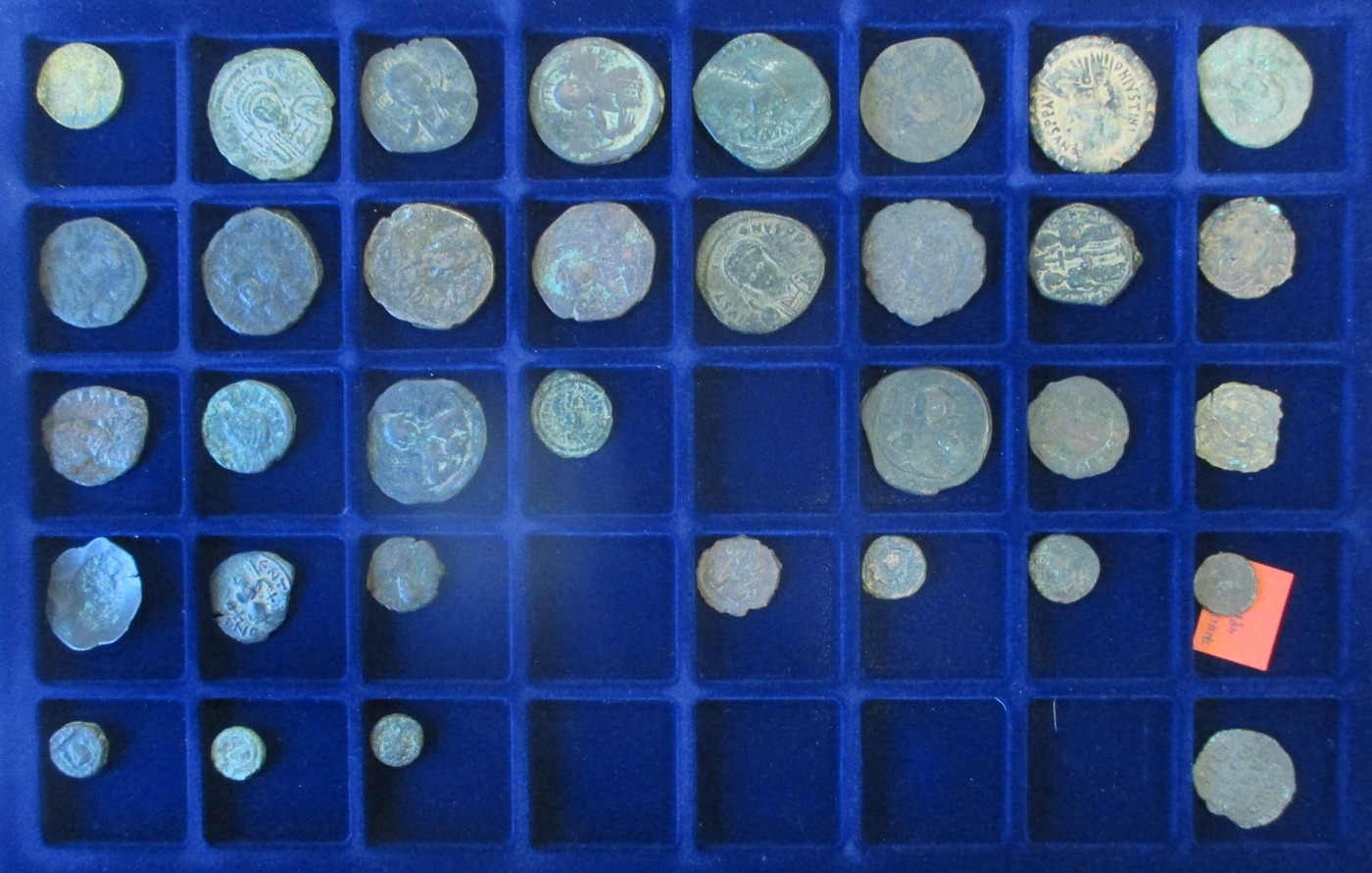 Byzantine. Collection of unidentified base metal, generally fair to ...