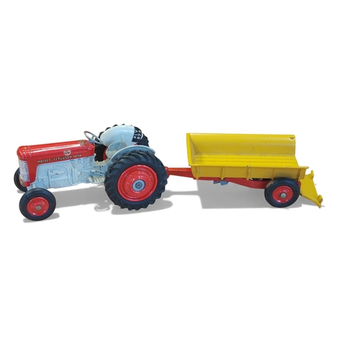 Corgi. Massey-Ferguson Agricultural Equipment No.GS8 red, yellow ...
