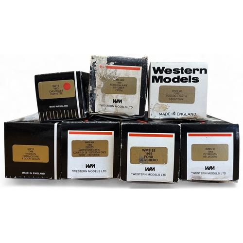 Western Models. Range of boxed model vehicles, generally excellent in ...