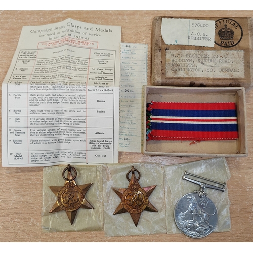 Collection of medals with - 1. WW1 BWM & Victory Medal to 7649 Pte. W.J ...