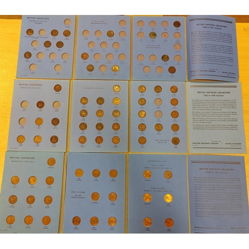 Collection in Whitman folders with halfcrowns, florins, shillings ...