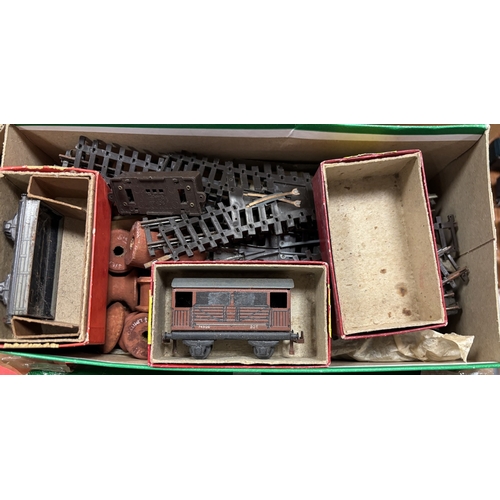 OO gauge collection of locomotives, coaches and wagons, mixed conditon ...