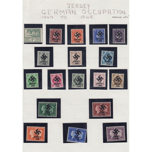 GERMANY STAMPS : GERMAN OCCUPATION, swastika and ''1940'' overprints ...