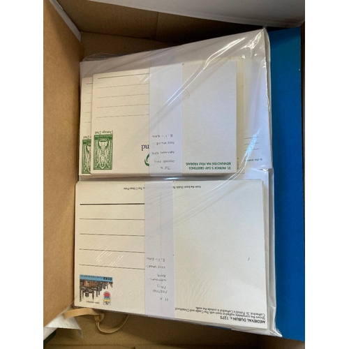 STAMPS IRELAND A range of un-franked Euro issue stamps, on and off ...